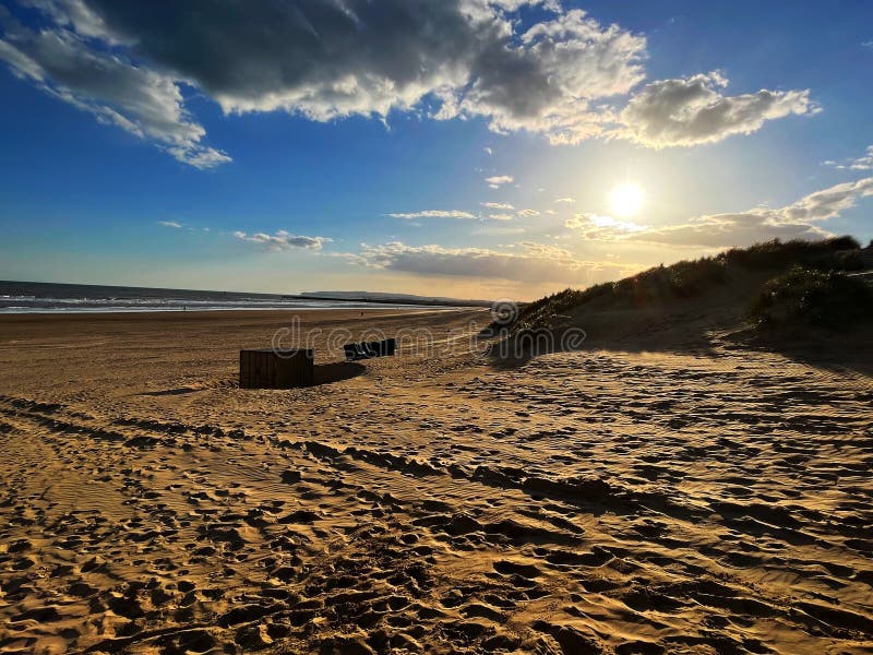 Camber Sands Beach stock image. Image of sands, camber - 252467607