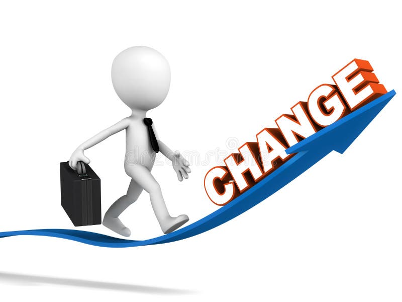 Cambiamento illustrazione di stock. Illustrazione di salto - 28379149