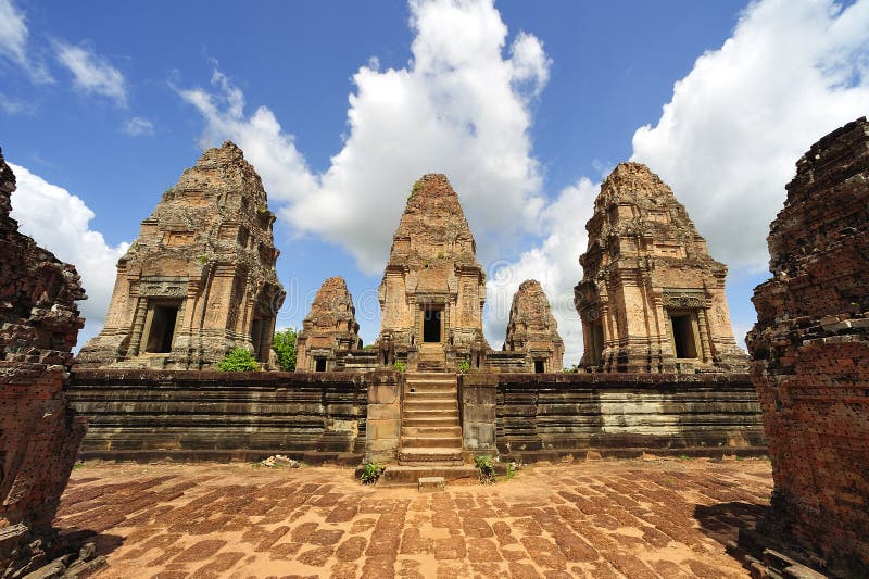 Cambodia Angkor East Mebon Temple Stock Image - Image of culture ...