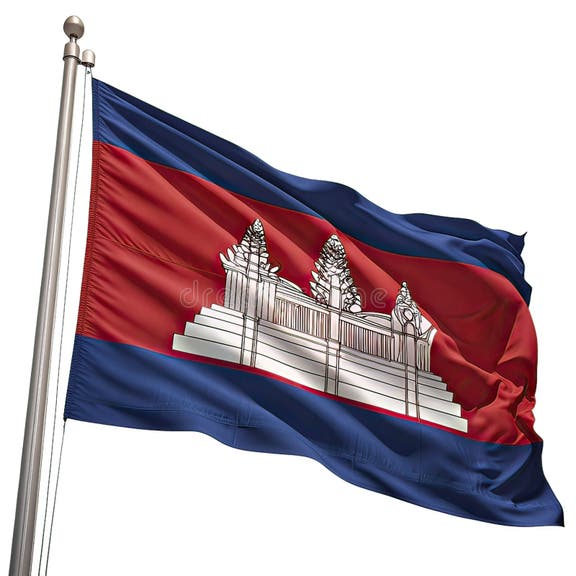 Cambodia Flag of Symble Collection Stock Illustration - Illustration of ...