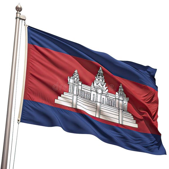 Cambodia Flag of Symble Collection Stock Illustration - Illustration of ...