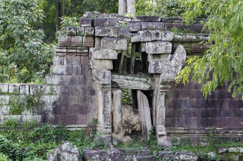 Cambodia. Part of the Angkor Wat Temple Complex Stock Photo - Image of ...