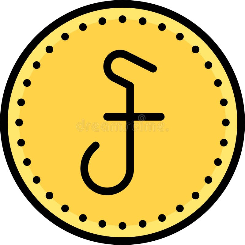 Cambodian Riel Coin Icon, Currency of Cambodia Stock Vector ...