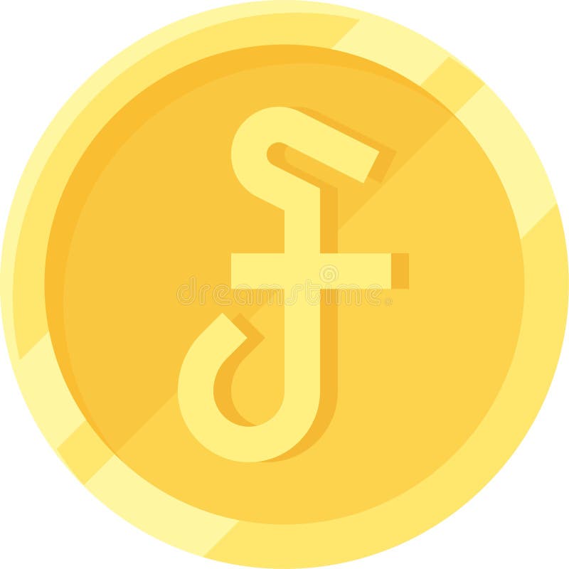 Cambodian Riel Coin Icon, Currency of Cambodia Stock Vector ...