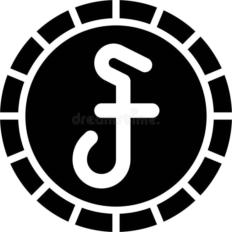 Cambodian Riel Currency Symbol, Vector Illustration Isolated on White ...