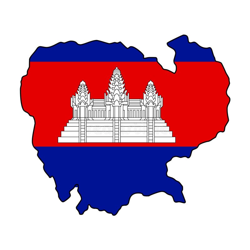Camboya Mapa Del Ejemplo Del Vector De Camboya Ilustración del Vector ... Camboya Mapa Del Ejemplo Del Vector De Camboya Ilustración del Vector ...