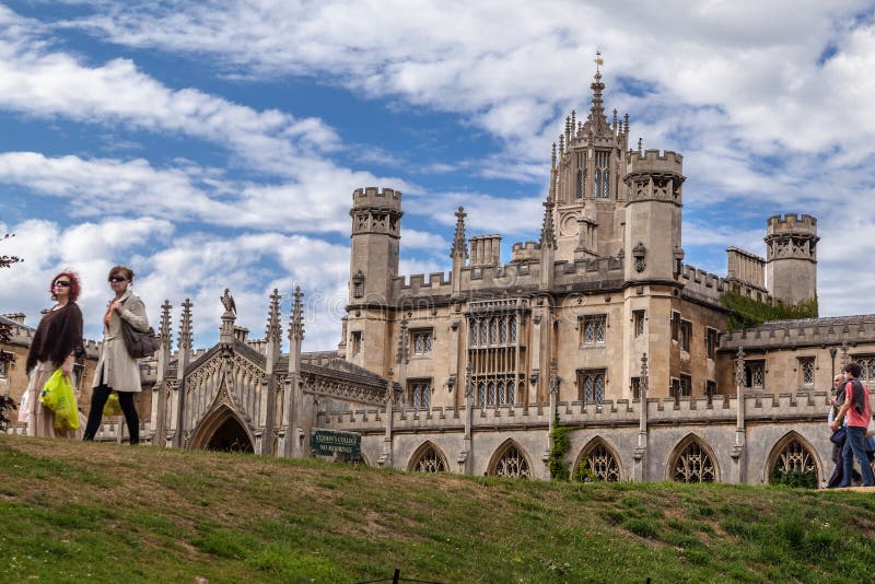 Cambridge England Historical Building Editorial Photography - Image of ...
