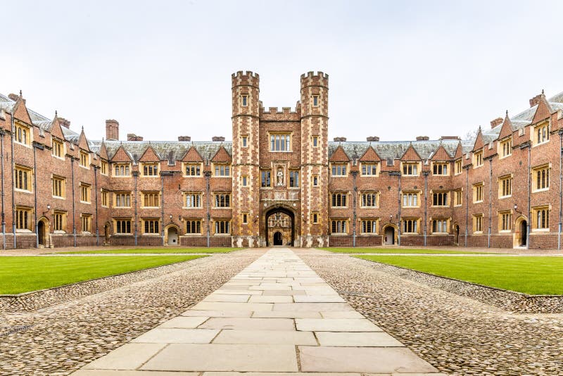 Cambridge in spring stock image. Image of chapel, entrance - 71420397