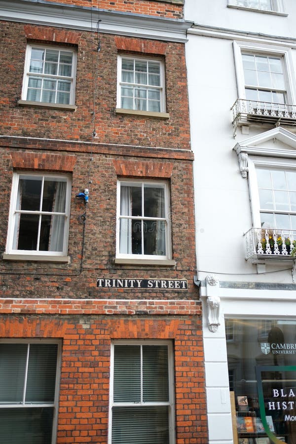 Cambridge, UK 16 Oct 2024 - Trinity Street, Edwardian Buildings ...