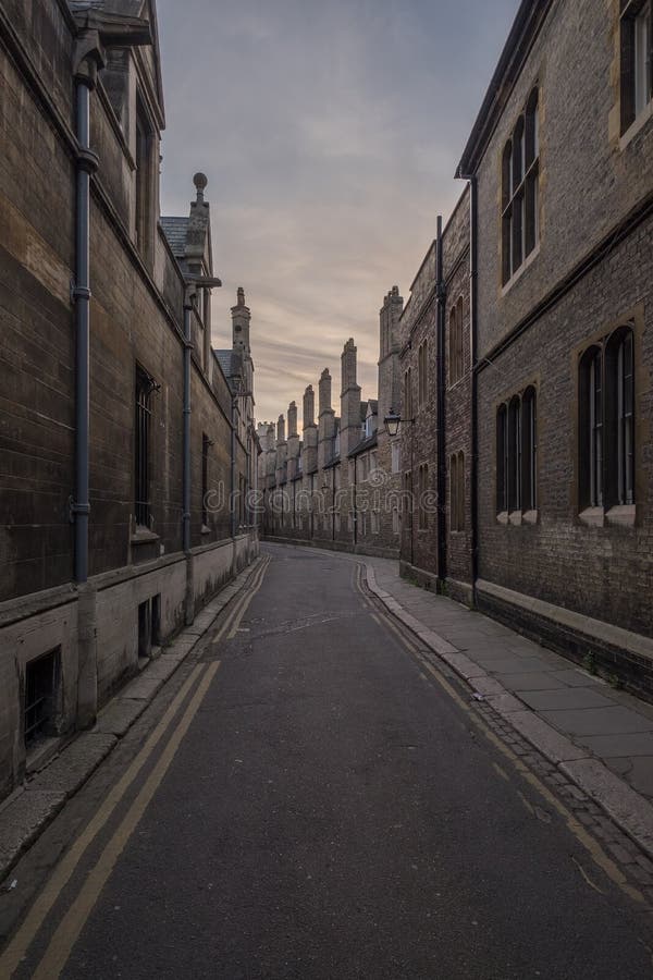 Street of terraced houses stock image. Image of receding - 16596947