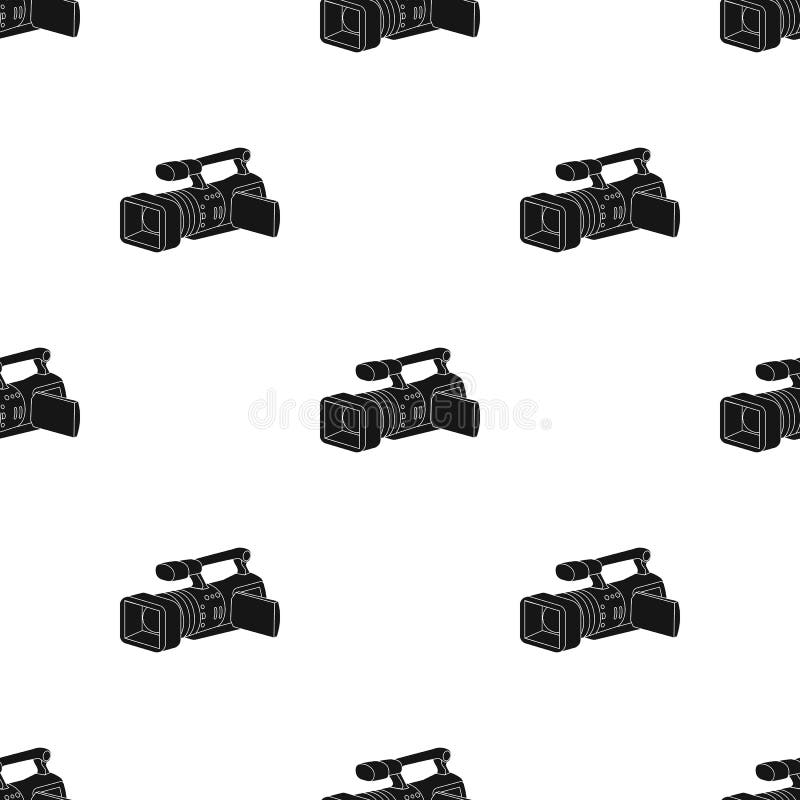 Camcorder Icon in Cartoon,black Style Isolated on White Background ...