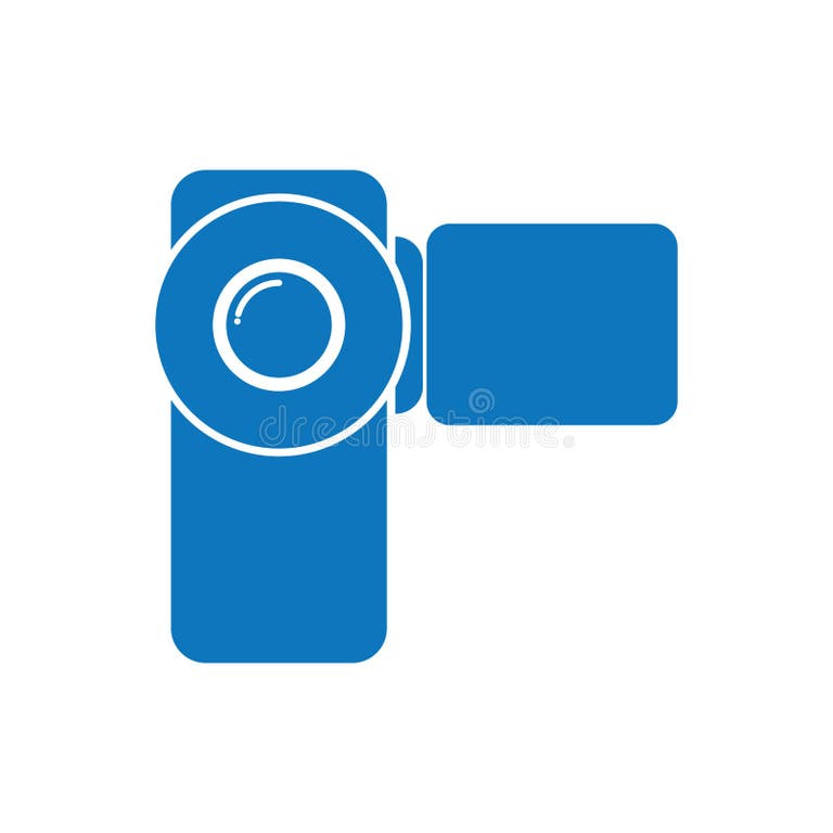 Camcorder. Vector Illustration Decorative Background Design Stock ...