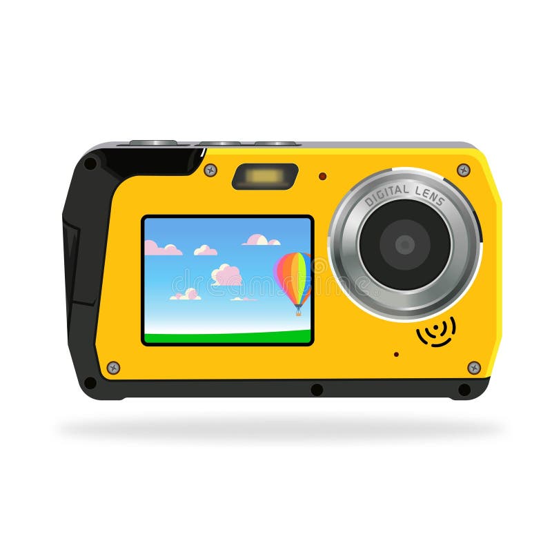 Camcorder Video Camera Dual Screen Digital Vlogging Recorder Cartoon ...