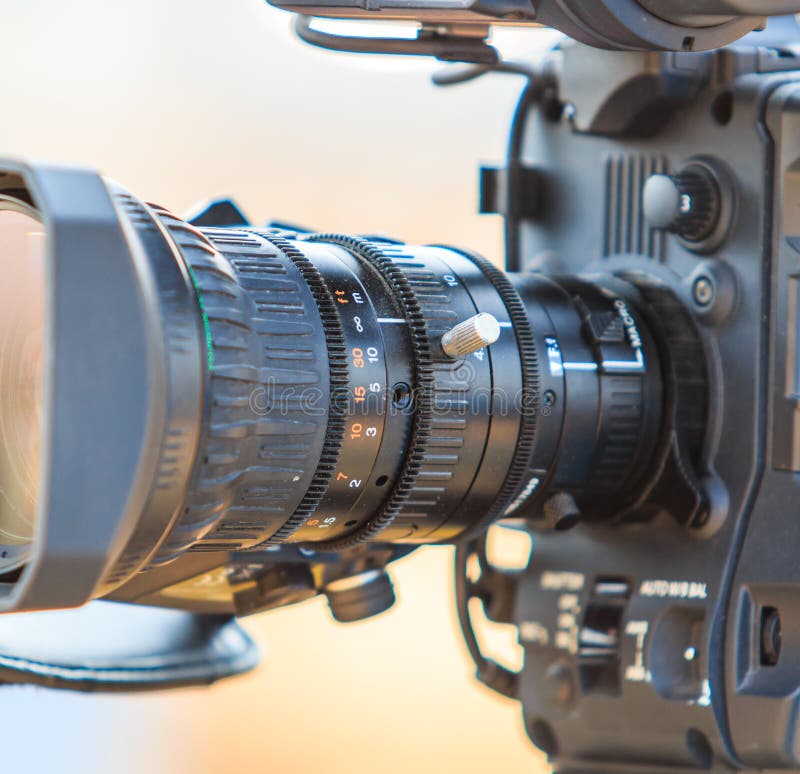 Camcorder or Video camera stock photo. Image of industry - 46818940