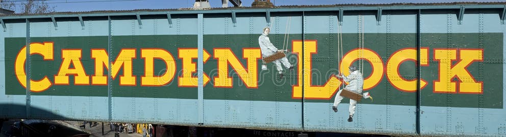 Camden Lock editorial photography. Image of famous, lock - 18541797