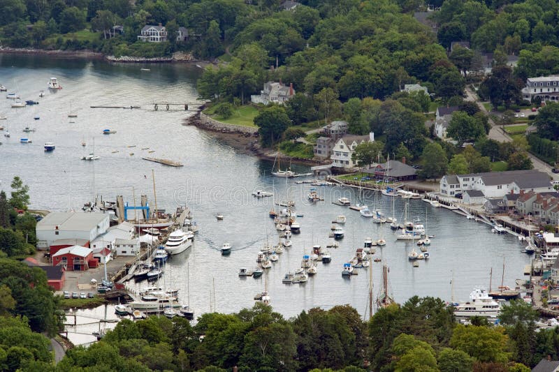 Camden, Maine stock image. Image of vacation, ships, destination - 15850987