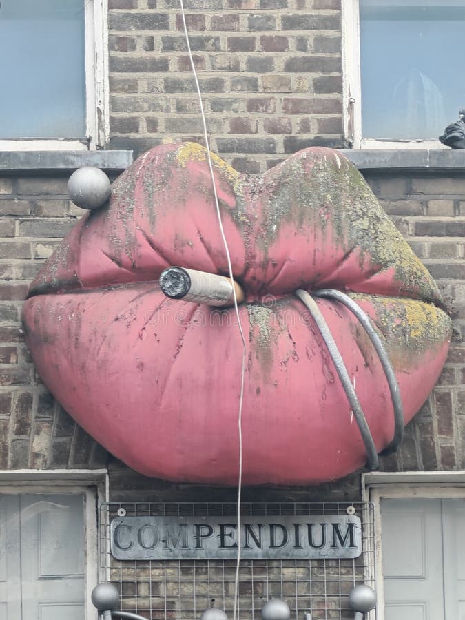 Camden Shop Front Art Work editorial stock photo. Image of front ...