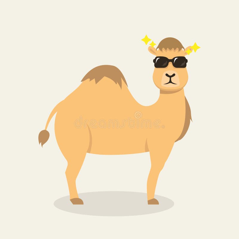 Angry Looking Camel Mascot Design Stock Vector - Illustration of camel ...