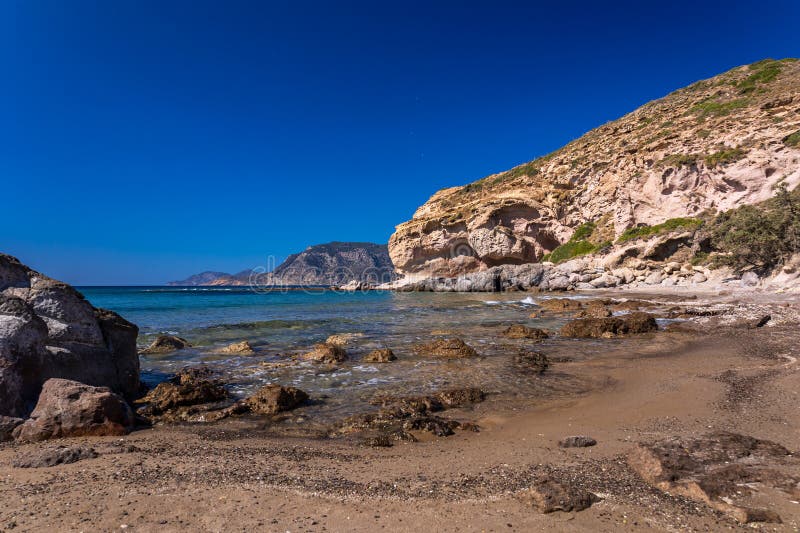 Camel beach in kos stock photo. Image of coast, beach - 272294548
