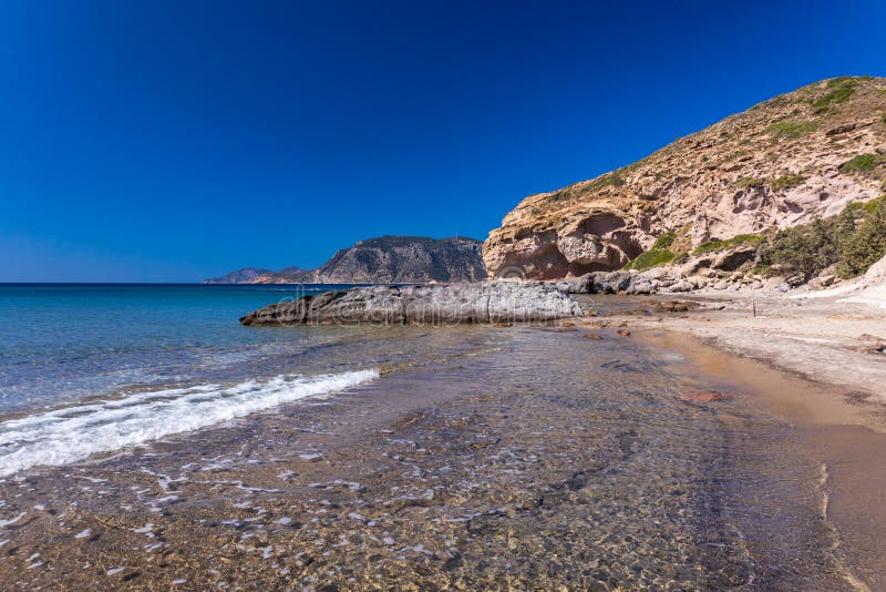 Camel beach in kos stock photo. Image of beautiful, blue - 273010652