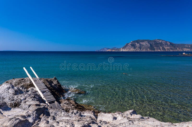 Camel beach in kos stock photo. Image of camel, island - 275145768