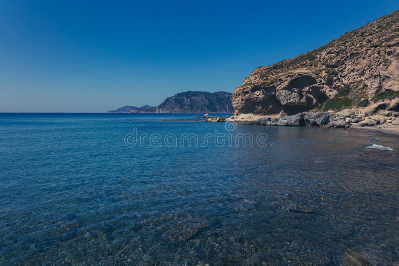 Camel beach in kos stock photo. Image of camel, island - 275145768