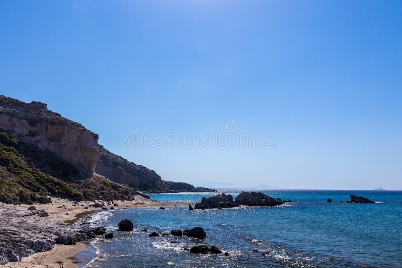 Camel beach in kos stock photo. Image of camel, island - 275145768