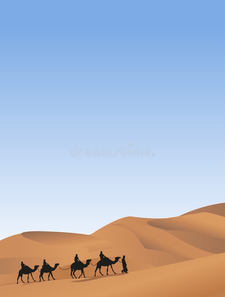 Camel Caravan Stock Illustrations – 10,520 Camel Caravan Stock ...
