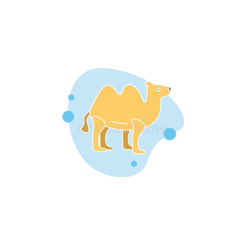 Camel Clipart. Camel Isolated Flat Vector Clipart Stock Vector ...
