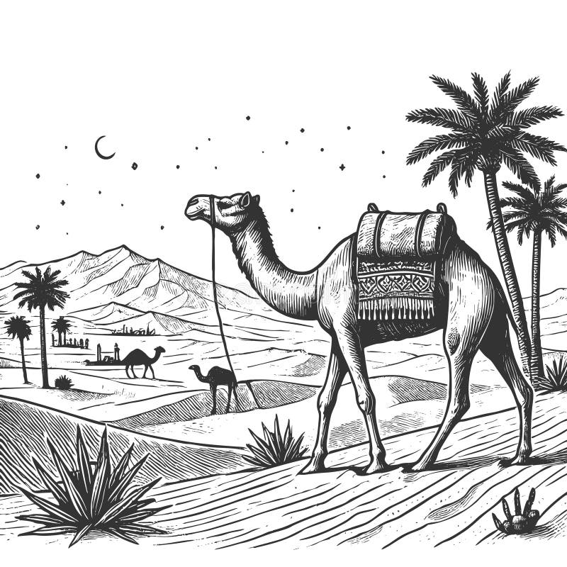 Sahara Desert Drawing