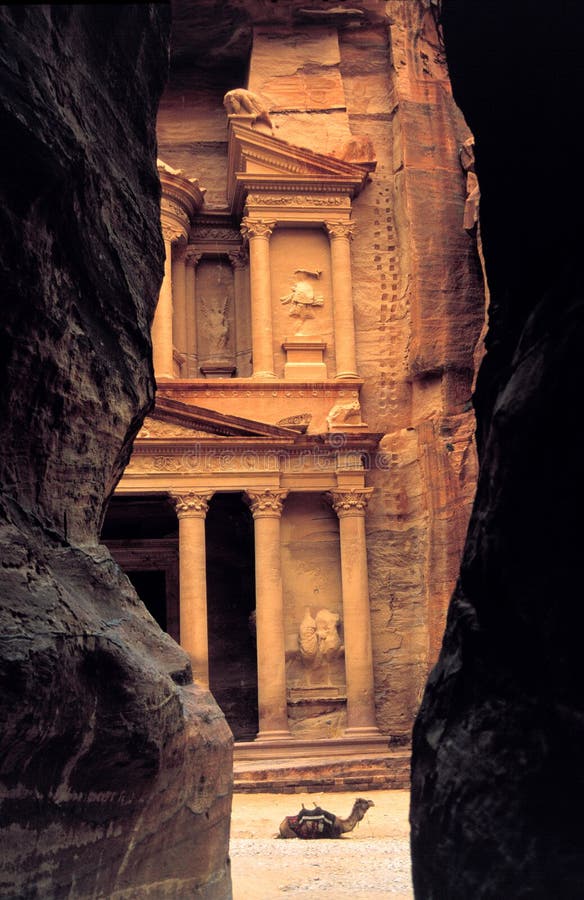 Camel in front of house stock image. Image of roter, stone - 315381