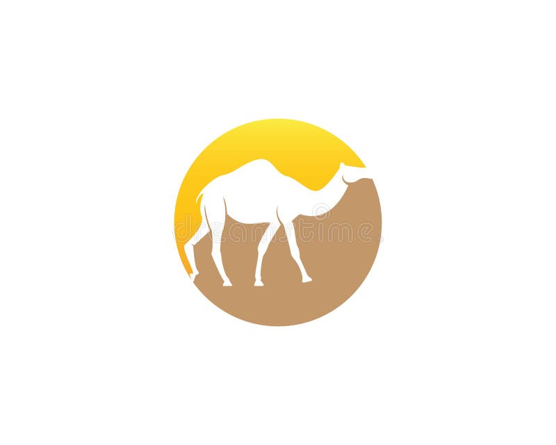Camel Icon Logo Design Vector Illustration Stock Vector - Illustration ...