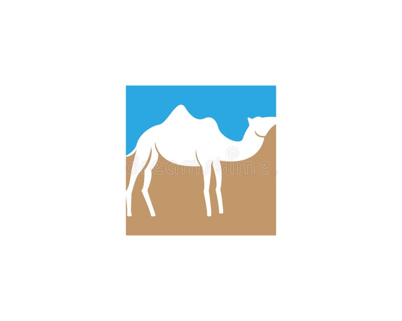 Camel Icon Logo Design Vector Illustration Stock Vector - Illustration ...