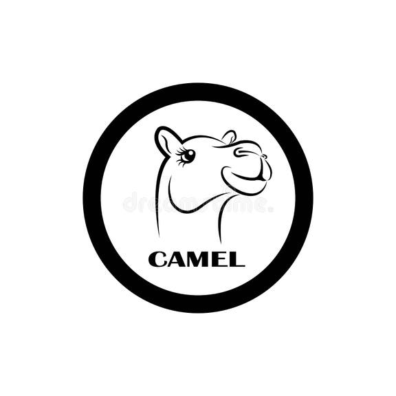 Camel Icon Logo Vector Design Stock Vector - Illustration of adventure ...