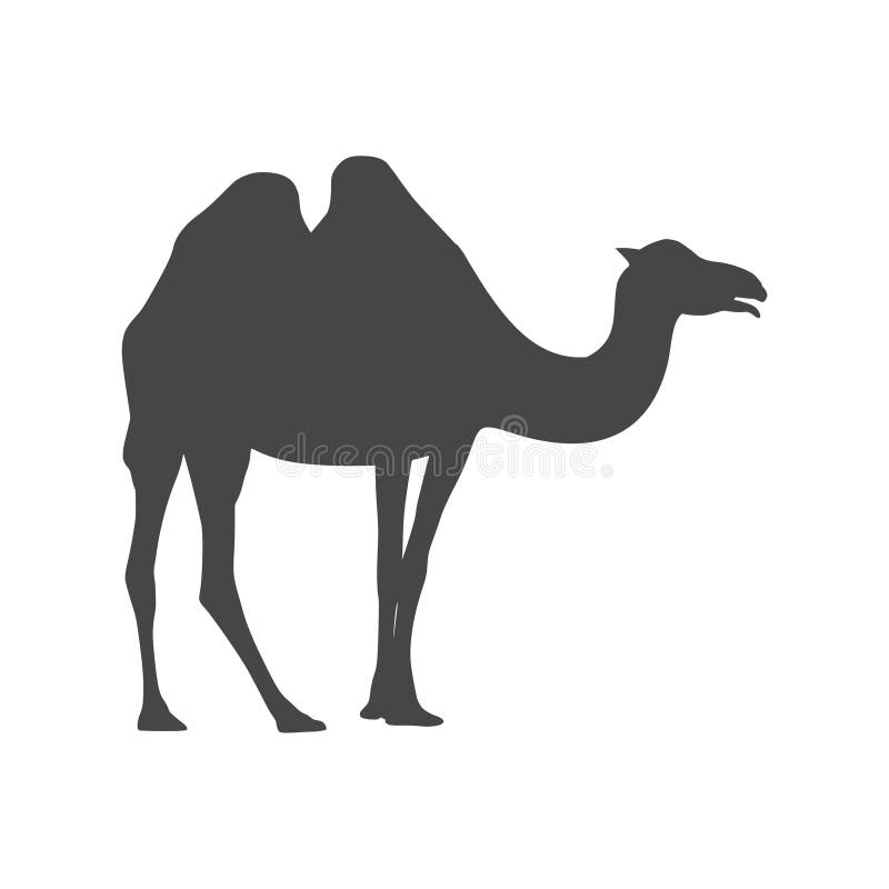 Camel Icon Silhouette Simple Vector Stock Illustrations – 699 Camel ...