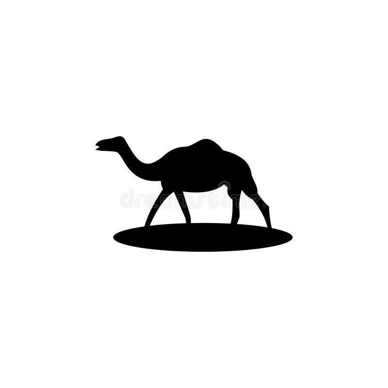Camel Icon Template Vector Illustration Design, Animal Stock ...