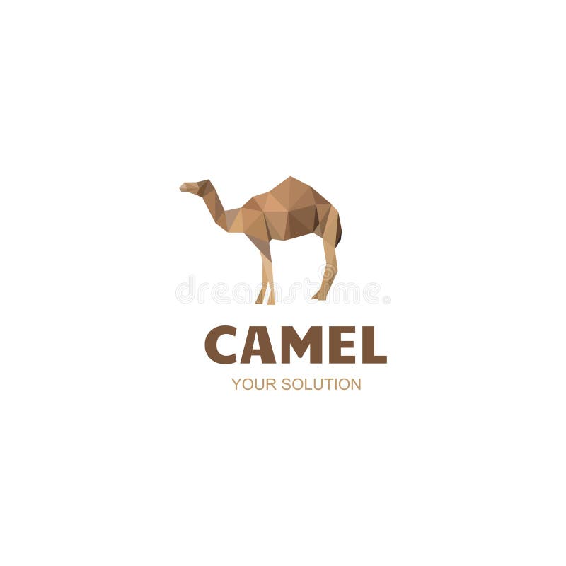 Gold Camel Logo and Sign Vector Set Design Stock Vector - Illustration ...