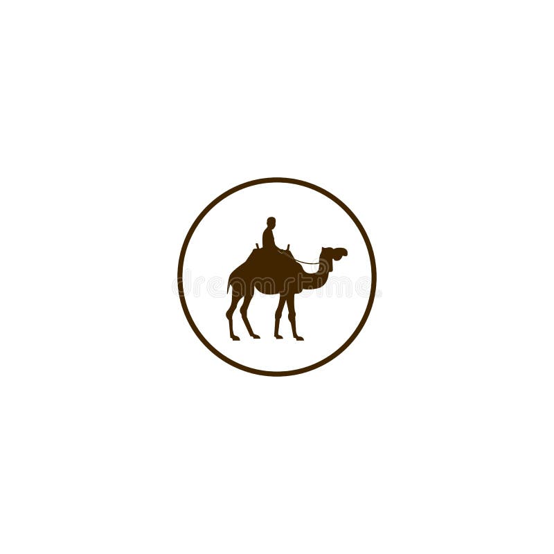 Camel Logo Template Vector Icon Stock Vector - Illustration of graphic ...