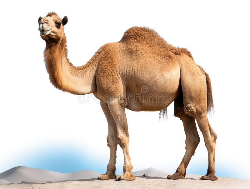 Ai Generated Illustration Wildlife Concept of the Camel. Stock ...