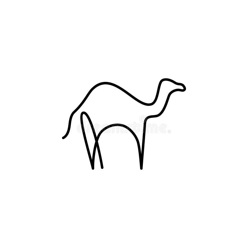 Camel One Line Stock Illustrations – 390 Camel One Line Stock ...