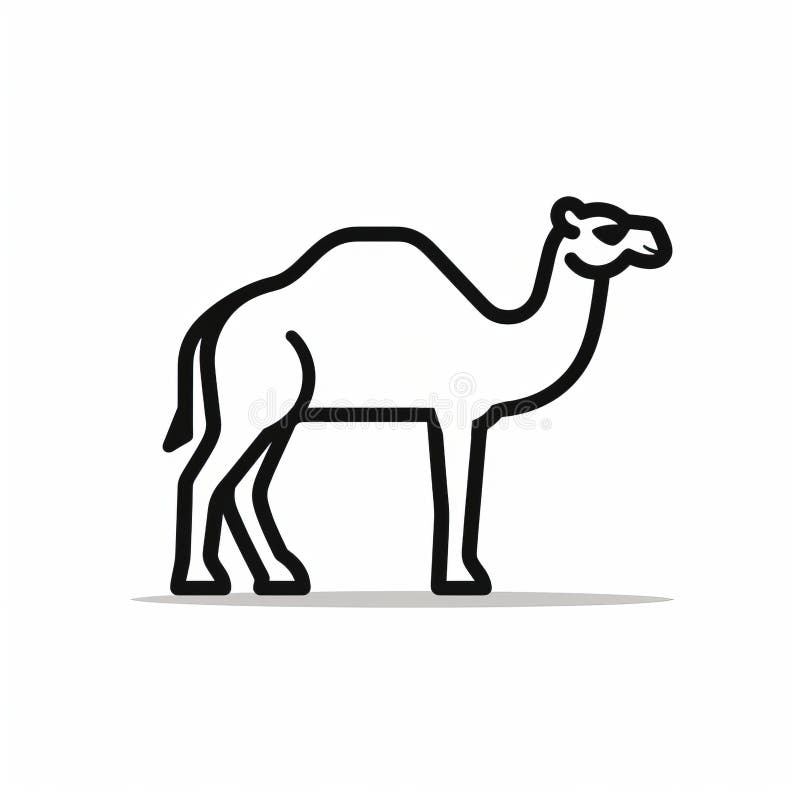 Camel Outline Stock Illustrations – 4,333 Camel Outline Stock ...