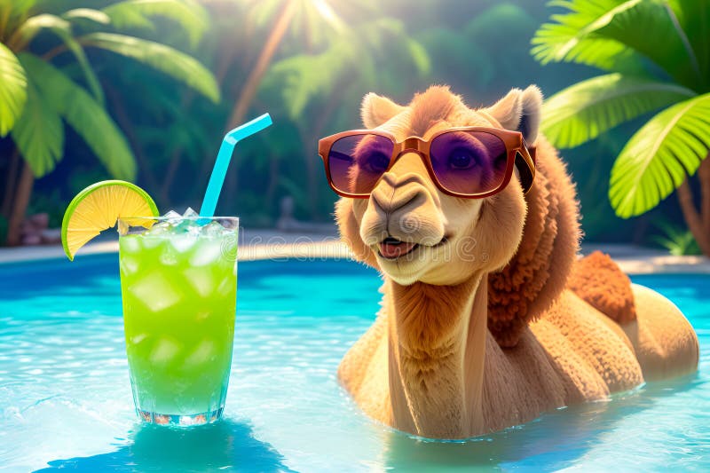 Camel Fun Drink Stock Illustrations – 10 Camel Fun Drink Stock ...