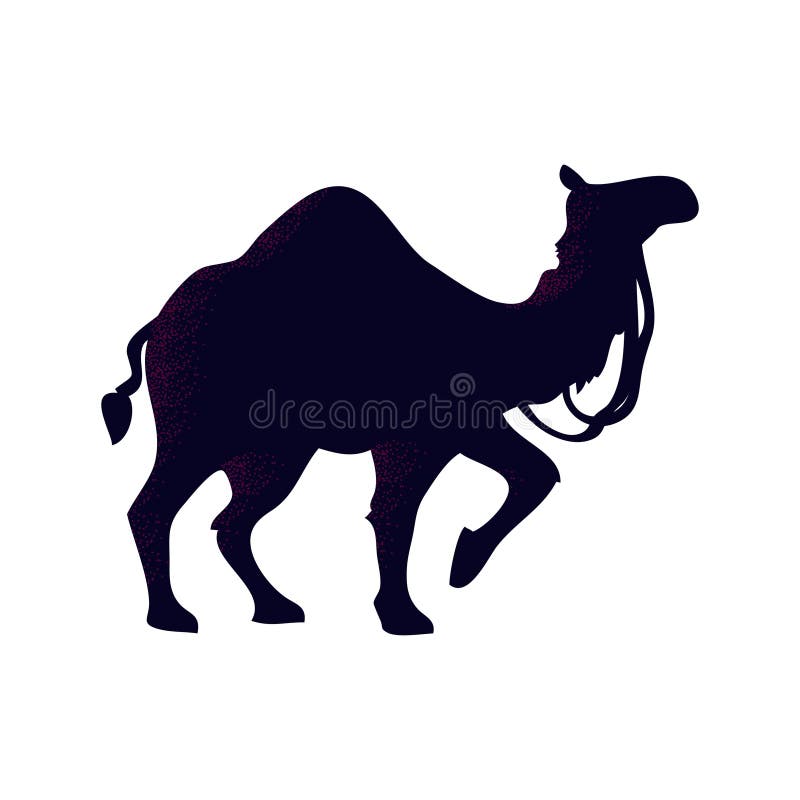 Camel silhouette design stock vector. Illustration of isolated - 273201977