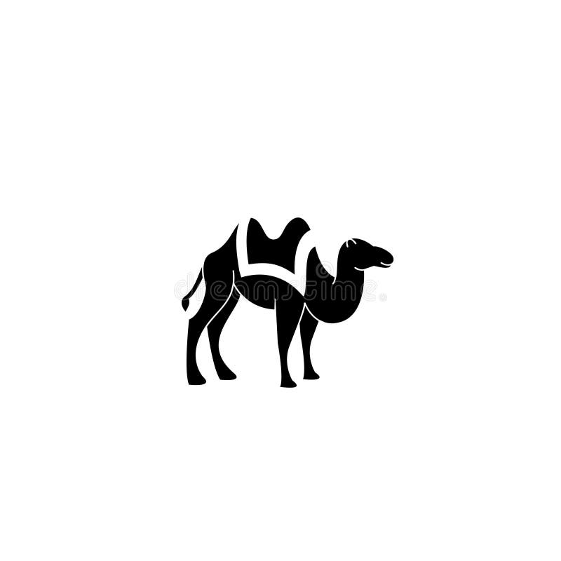 Camel Simple Logo Icon Designs Vector Illustration Stock Vector ...