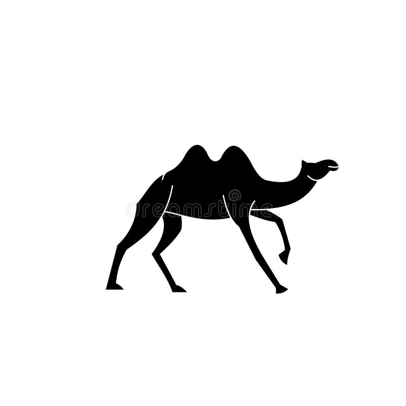 Camel Simple Logo Icon Designs Vector Illustration Stock Illustration ...