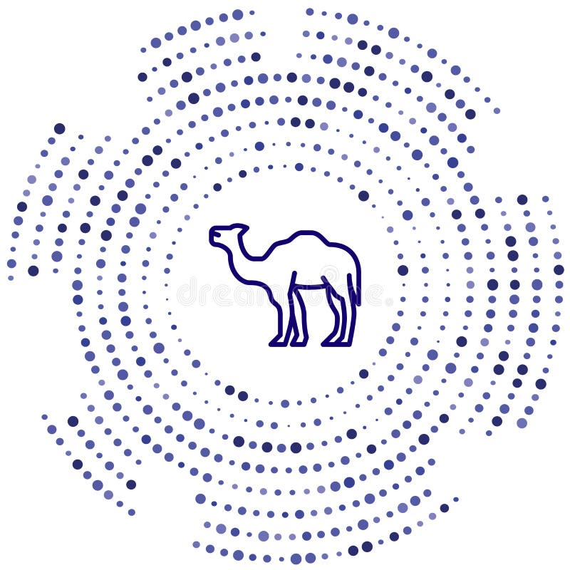 Camel Vector Icon. Camel Editable Stroke. Camel Linear Symbol for Use ...