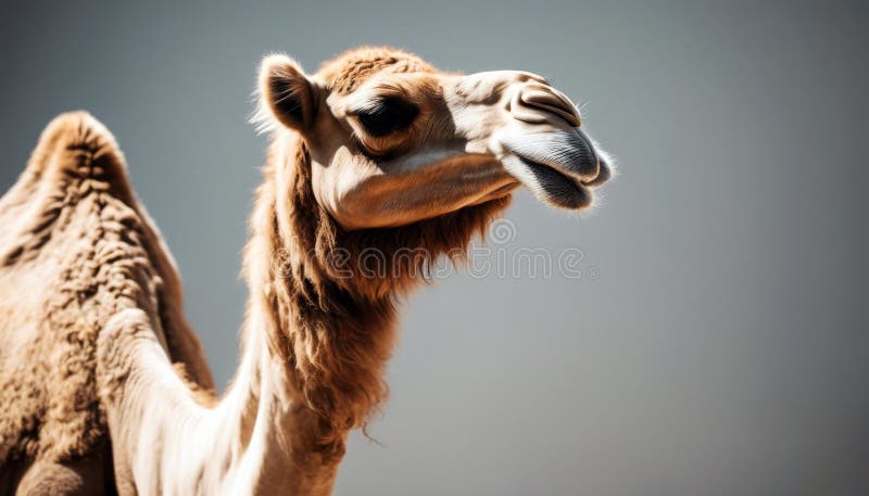 Camel White Background Arabian Isolated Stock Illustration ...
