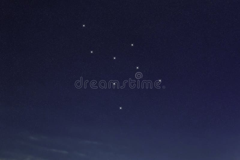 Camelopardalis Constellation, Giraffe Constellation Stock Image - Image ...