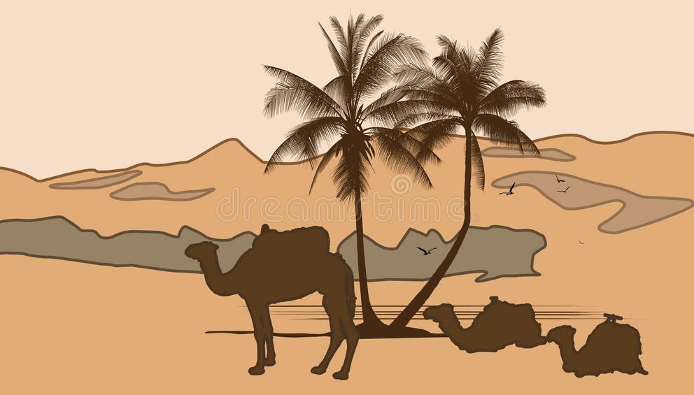 Sahara Tree Stock Illustrations – 3,800 Sahara Tree Stock Illustrations ...