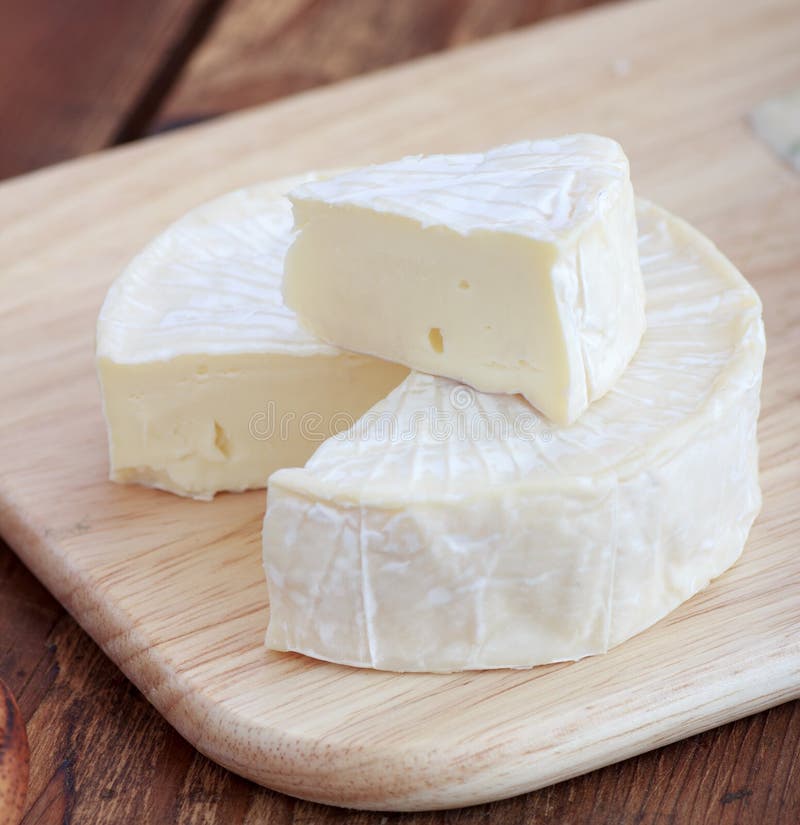 Camembert cheese stock image. Image of basil, piece, pepper - 34123903